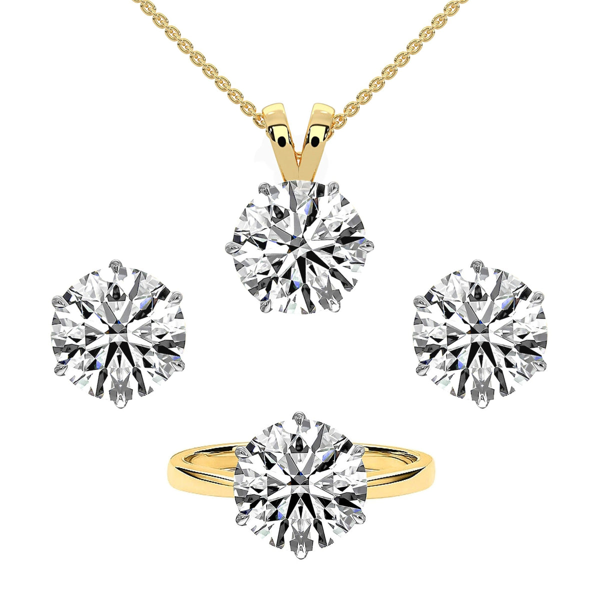 Shop Lab Grown Diamond jewellery in 18K Gold | MYZA Diamonds