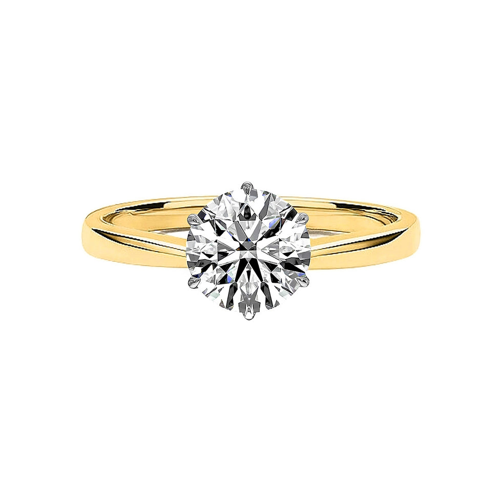 Shop Luxury Lab Grown Diamond Rings Online in India - MYZA Diamonds