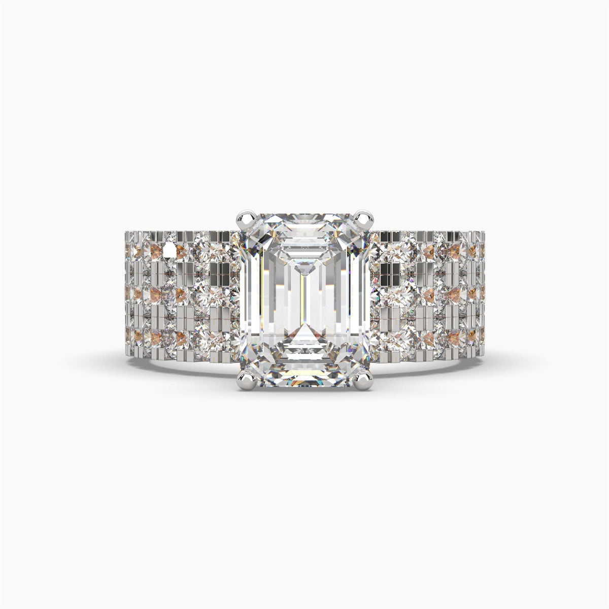 Shop Luxury Lab Grown Diamond Rings Online in India - MYZA Diamonds