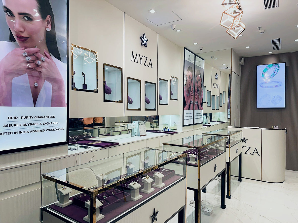 MYZA Store Location – Diamond Jewelry Store in Gurugram